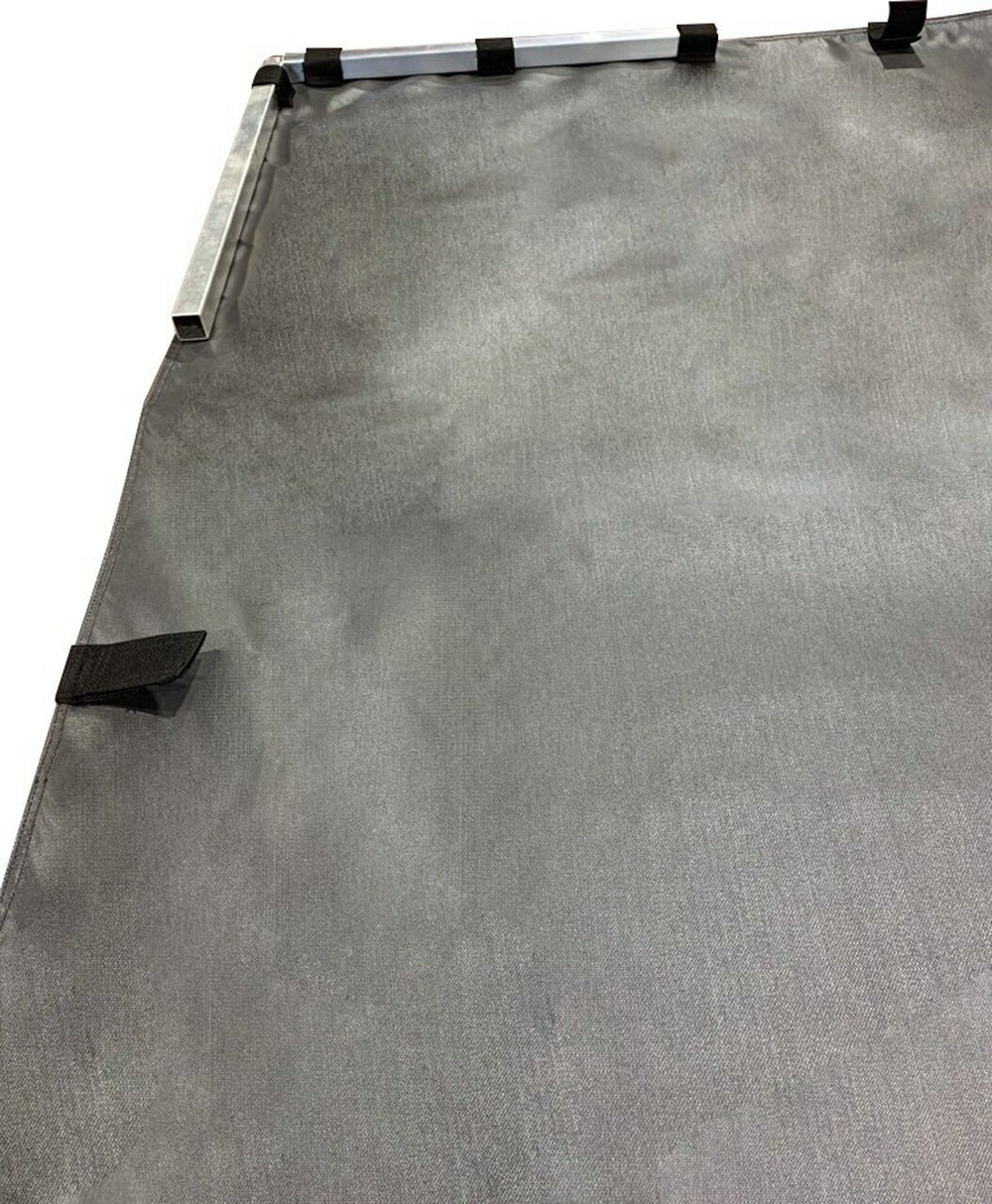 Laser Safety Curtain Straight Line (with Frame and strap loops)